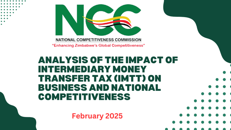 Analysis Of The Impact Of Intermediary Money Transfer Tax - National ...